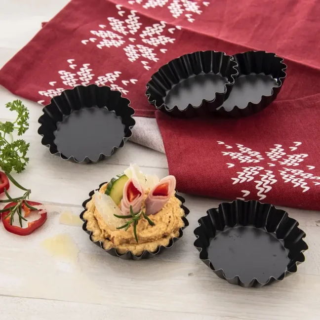 Formička na pečení tartaletky 6 ks :: Cukrářské potřeby Beruška